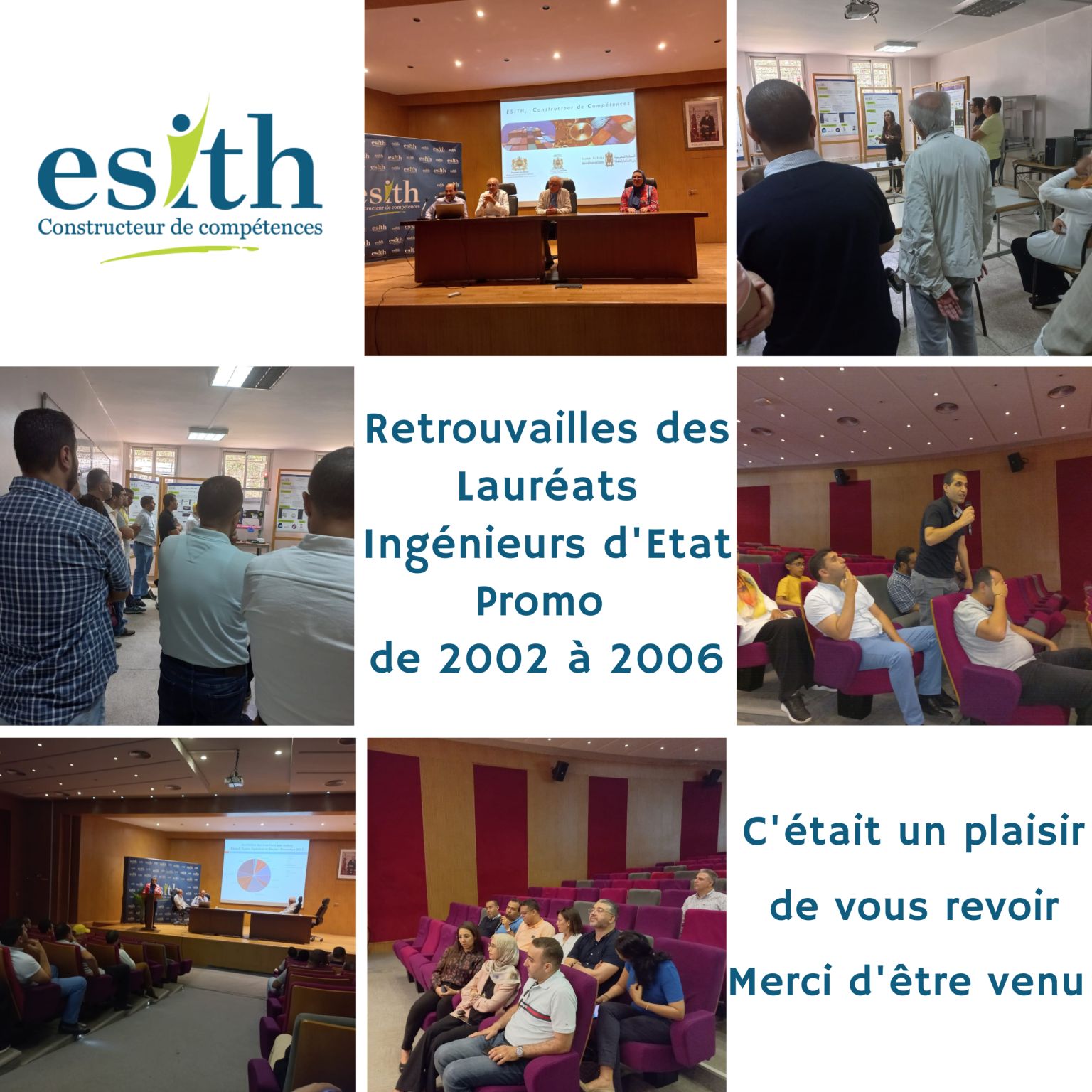 Flash back, retrouvailles des lauréats des promotions de 2002 à 2006 à ...